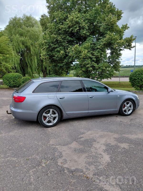 Pelēks Audi A6 2007 Saldus, ar dzinēja tilpumu 2.70 L un nobraukumu 394 tūkst. km par 2400 €, foto 4 vietnē AUTOMOTO.COM.LV