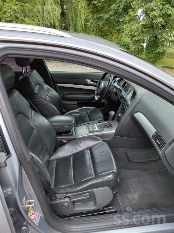 Pelēks Audi A6 2007 Saldus, ar dzinēja tilpumu 2.70 L un nobraukumu 394 tūkst. km par 2400 €, foto 5 vietnē AUTOMOTO.COM.LV