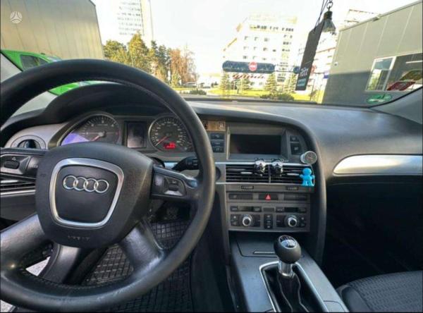 Grey Audi A6 2007 in Vilnius, with an engine capacity of 2.70 L and mileage of 332 thousand km for 1100 €, photo 7 on AUTOMOTO.COM.LV
