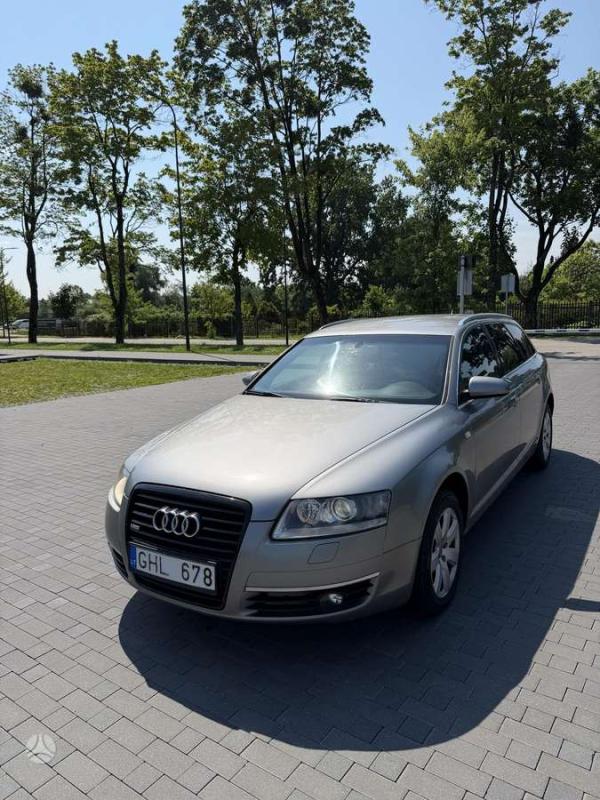 Grey Audi A6 2007 in Kaunas, with an engine capacity of 2.97 L and mileage of 340 thousand km for 1950 €, photo 1 on AUTOMOTO.COM.LV