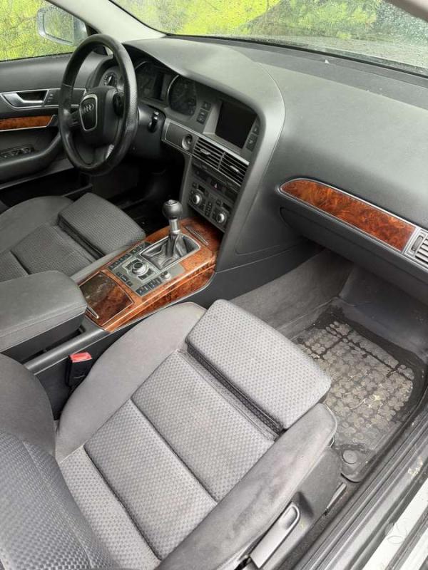 Grey Audi A6 2007 in Kaunas, with an engine capacity of 2.97 L and mileage of 340 thousand km for 1950 €, photo 10 on AUTOMOTO.COM.LV