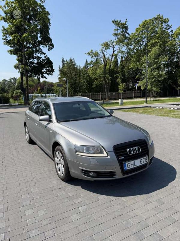Pelēks Audi A6 2007 Kauņa, ar dzinēja tilpumu 2.97 L un nobraukumu 340 tūkst. km par 1950 €, foto 4 vietnē AUTOMOTO.COM.LV