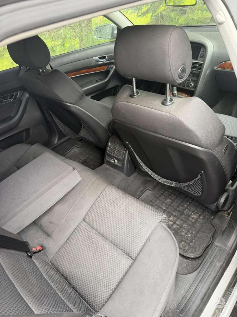 Pelēks Audi A6 2007 Kauņa, ar dzinēja tilpumu 2.97 L un nobraukumu 340 tūkst. km par 1950 €, foto 12 vietnē AUTOMOTO.COM.LV