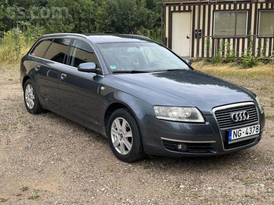 Pelēks Audi A6 2007 Rēzekne, ar dzinēja tilpumu 2.00 L un nobraukumu 332 tūkst. km par 3550 €, foto 1 vietnē AUTOMOTO.COM.LV