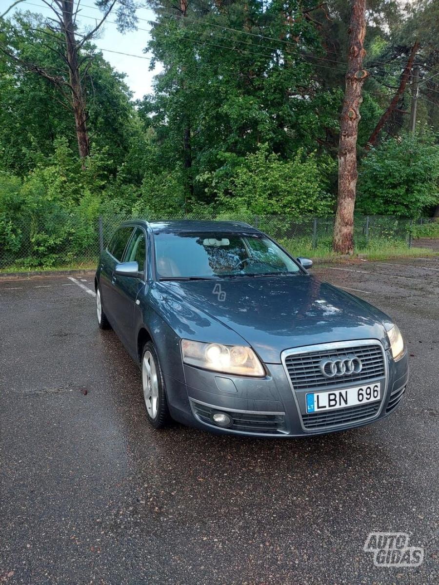Grey Audi A6 2007 in Kaunas, with an engine capacity of 2.00 L and mileage of 377 thousand km for 3700 €, photo 6 on AUTOMOTO.COM.LV