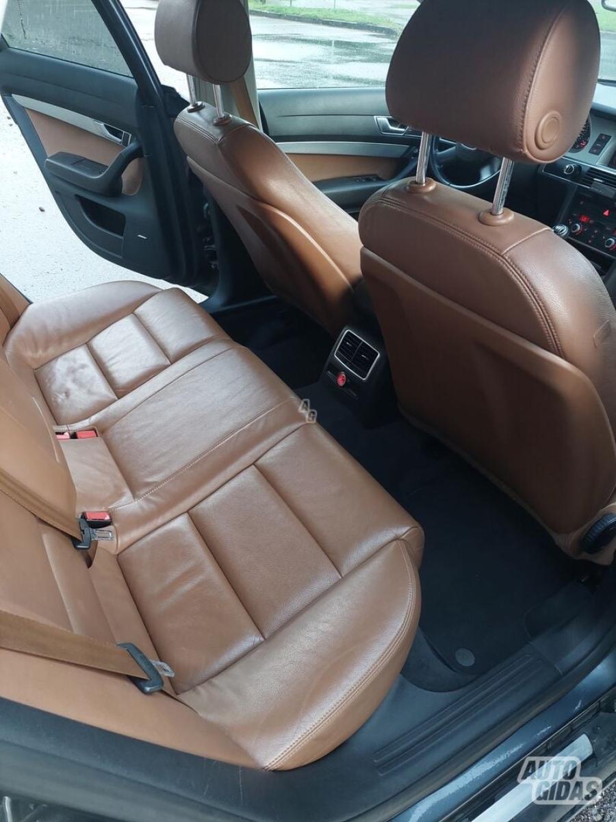 Grey Audi A6 2007 in Kaunas, with an engine capacity of 2.00 L and mileage of 377 thousand km for 3700 €, photo 10 on AUTOMOTO.COM.LV