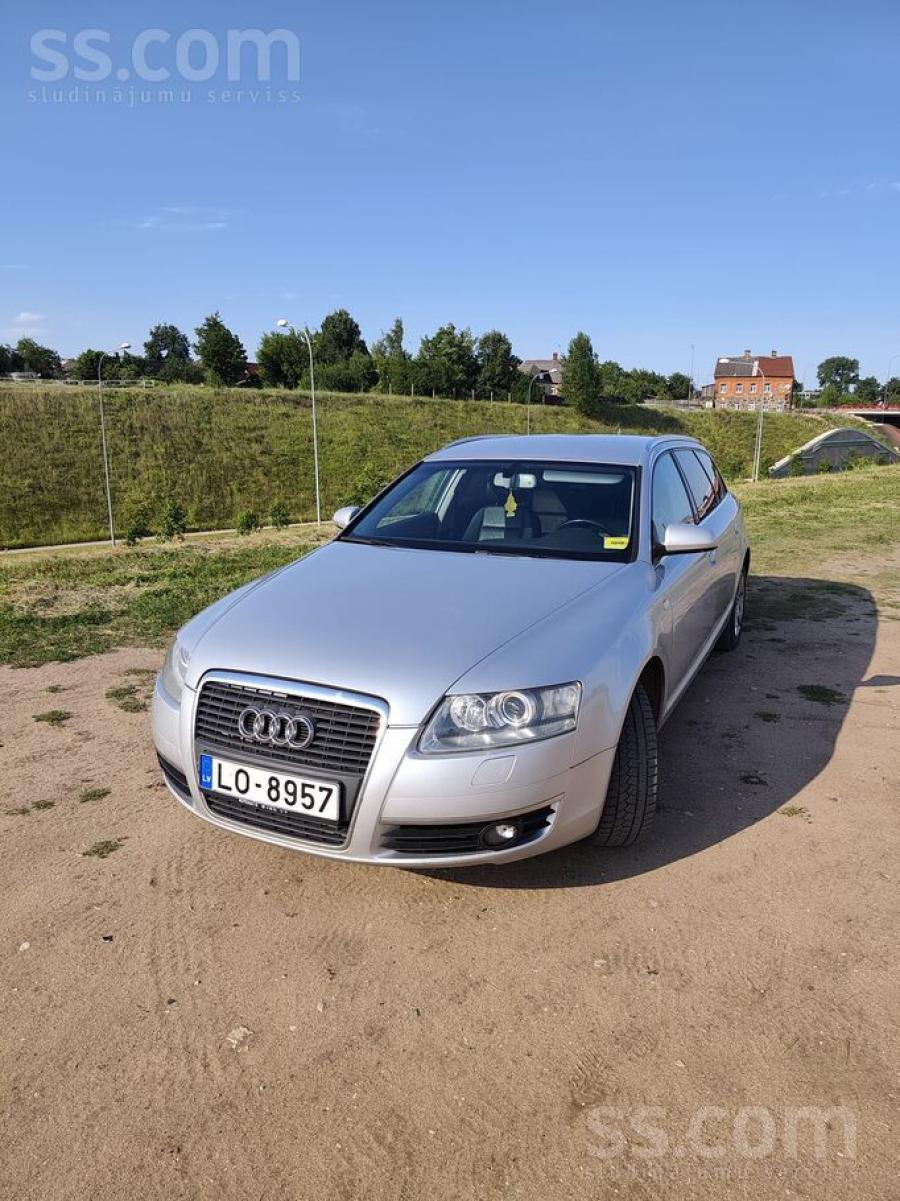 Grey Audi A6 2007 in Daugavpils, with an engine capacity of 2.00 L and mileage of 334 thousand km for 3150 €, photo 1 on AUTOMOTO.COM.LV