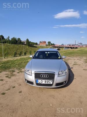Grey Audi A6 2007 in Daugavpils, with an engine capacity of 2.00 L and mileage of 334 thousand km for 3150 €, photo 3 on AUTOMOTO.COM.LV
