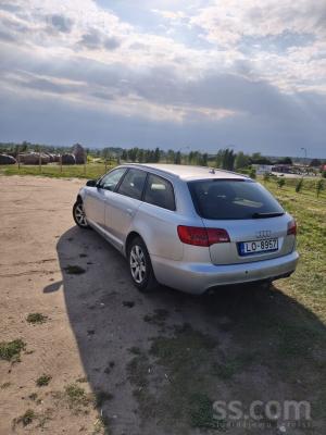 Grey Audi A6 2007 in Daugavpils, with an engine capacity of 2.00 L and mileage of 334 thousand km for 3150 €, photo 4 on AUTOMOTO.COM.LV