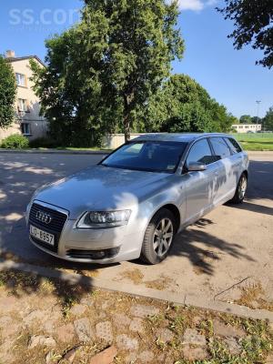 Grey Audi A6 2007 in Daugavpils, with an engine capacity of 2.00 L and mileage of 334 thousand km for 3150 €, photo 6 on AUTOMOTO.COM.LV