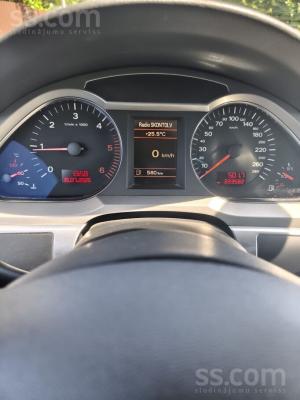 Grey Audi A6 2007 in Daugavpils, with an engine capacity of 2.00 L and mileage of 334 thousand km for 3150 €, photo 10 on AUTOMOTO.COM.LV