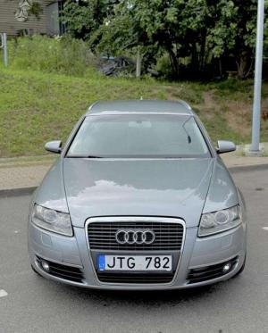 Grey Audi A6 2007 in Vilnius, with an engine capacity of 2.00 L and mileage of 290 thousand km for 1900 €, photo 4 on AUTOMOTO.COM.LV