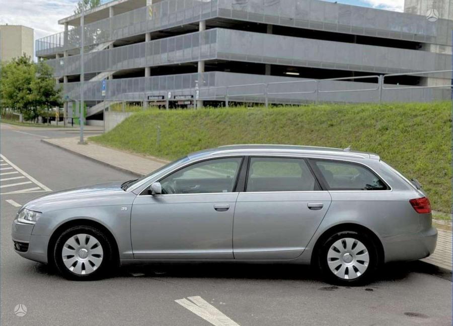 Grey Audi A6 2007 in Vilnius, with an engine capacity of 2.00 L and mileage of 290 thousand km for 1900 €, photo 5 on AUTOMOTO.COM.LV