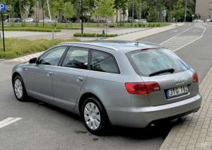 Grey Audi A6 2007 in Vilnius, with an engine capacity of 2.00 L and mileage of 290 thousand km for 1900 €, photo 6 on AUTOMOTO.COM.LV