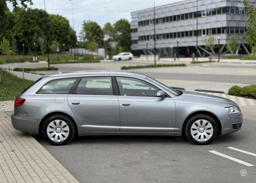 Grey Audi A6 2007 in Vilnius, with an engine capacity of 2.00 L and mileage of 290 thousand km for 1900 €, photo 9 on AUTOMOTO.COM.LV