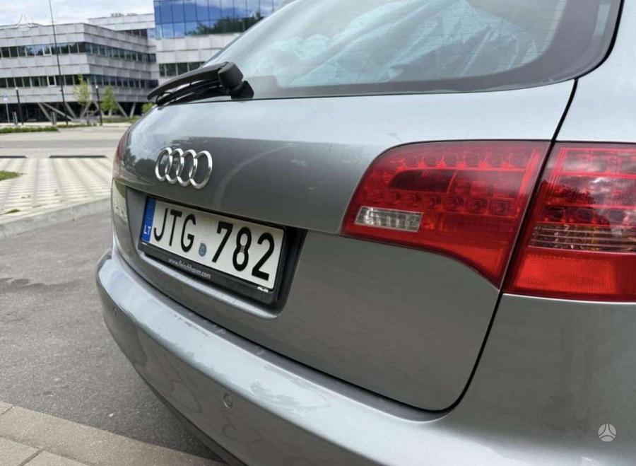Grey Audi A6 2007 in Vilnius, with an engine capacity of 2.00 L and mileage of 290 thousand km for 1900 €, photo 13 on AUTOMOTO.COM.LV