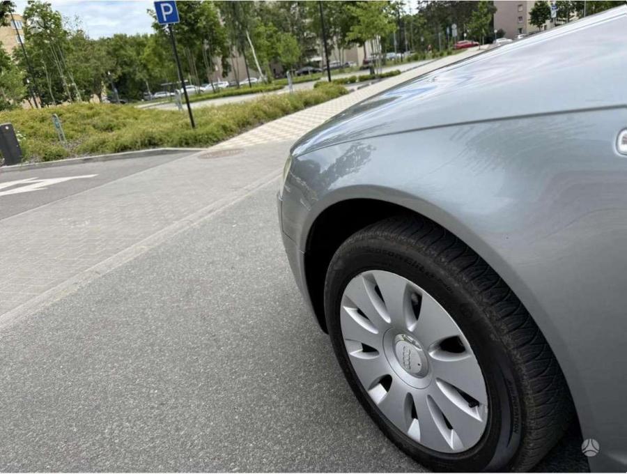 Grey Audi A6 2007 in Vilnius, with an engine capacity of 2.00 L and mileage of 290 thousand km for 1900 €, photo 14 on AUTOMOTO.COM.LV
