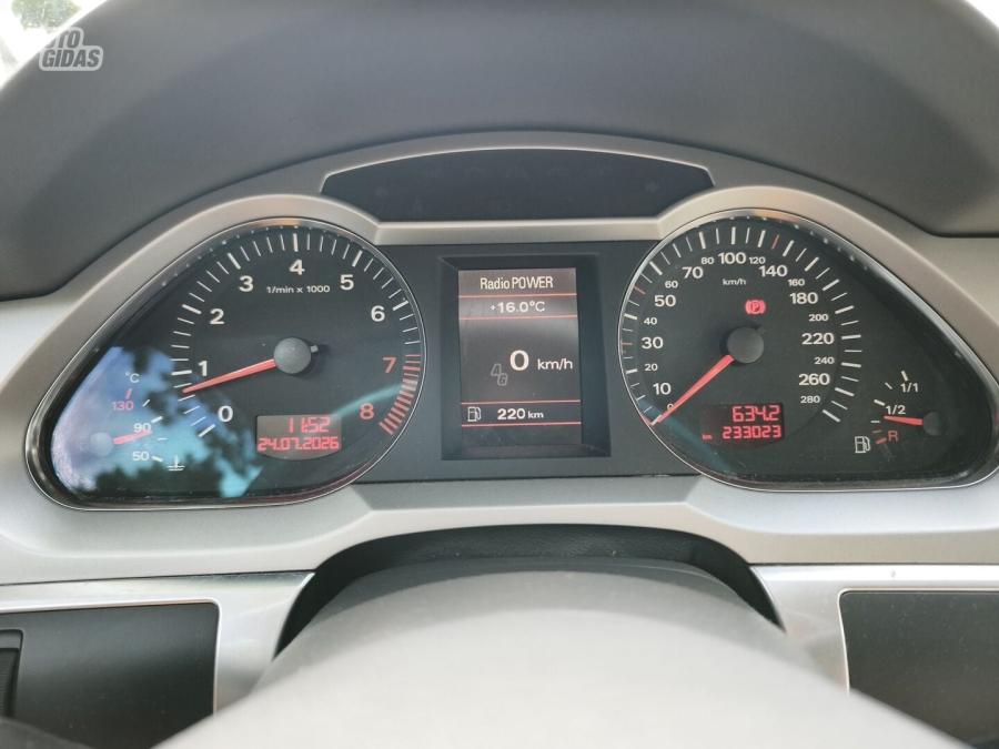 Серый Ауди А6 2007 в Плунге, объемом двигателя 2.80 л и пробегом 233 тыс. км за 2500 €, фото 6 на AUTOMOTO.COM.LV