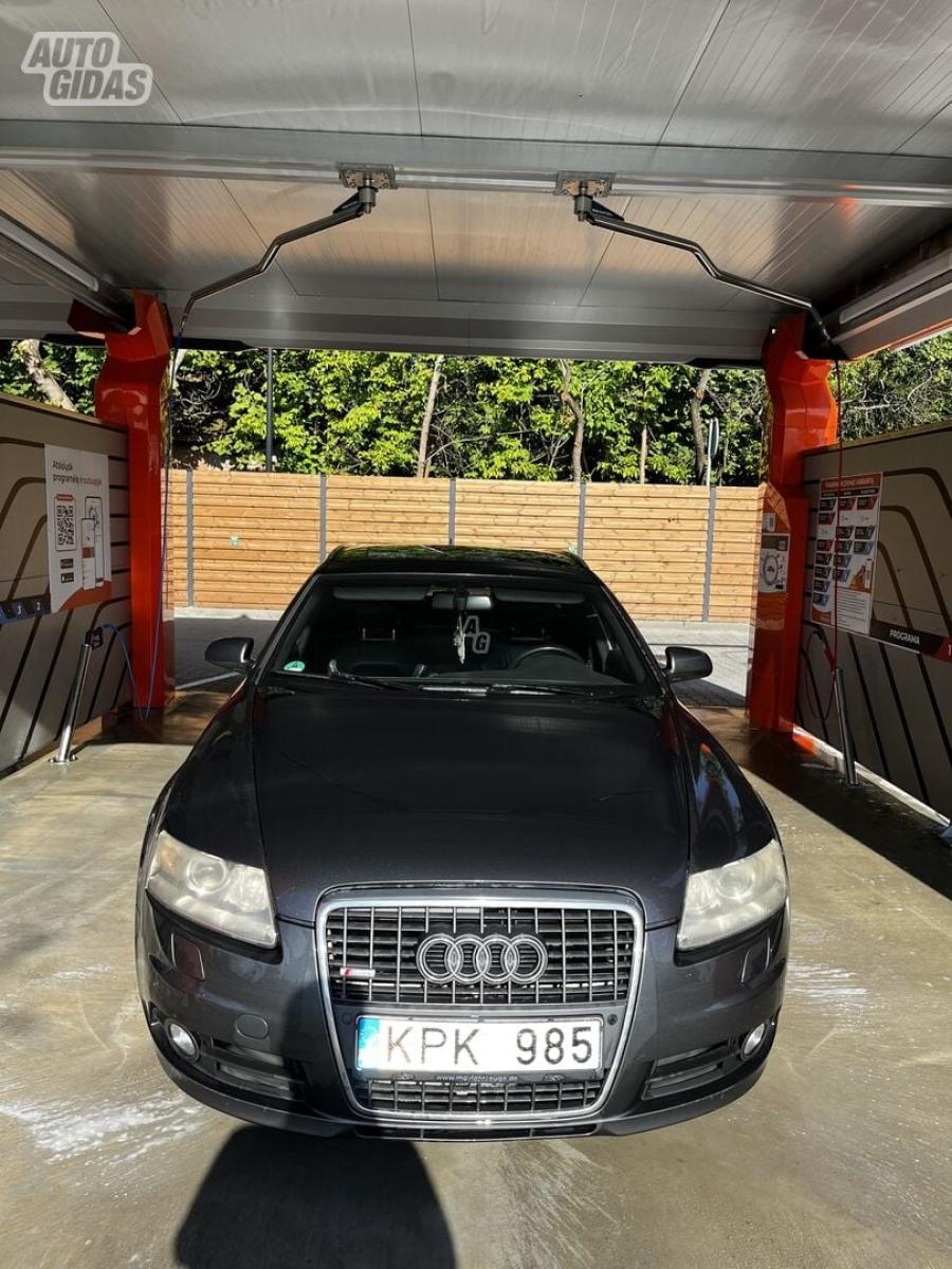 Pelēks Audi A6 2007 Viļņa, ar dzinēja tilpumu 3.00 L un nobraukumu 386 tūkst. km par 2500 €, foto 3 vietnē AUTOMOTO.COM.LV