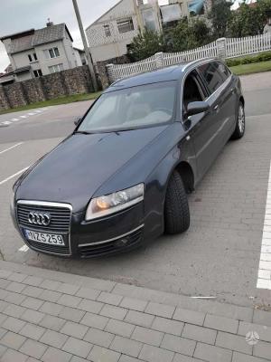 Grey Audi A6 2007 in Vilnius, with an engine capacity of 2.97 L and mileage of 378 thousand km for 2400 €, photo 3 on AUTOMOTO.COM.LV