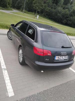 Grey Audi A6 2007 in Vilnius, with an engine capacity of 2.97 L and mileage of 378 thousand km for 2400 €, photo 4 on AUTOMOTO.COM.LV