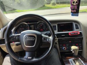 Grey Audi A6 2007 in Vilnius, with an engine capacity of 2.97 L and mileage of 378 thousand km for 2400 €, photo 7 on AUTOMOTO.COM.LV
