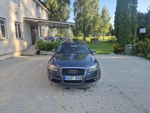 Grey Audi A6 2007 in Vilnius, with an engine capacity of 2.70 L and mileage of 310 thousand km for 1100 €, photo 3 on AUTOMOTO.COM.LV