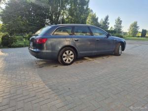 Grey Audi A6 2007 in Vilnius, with an engine capacity of 2.70 L and mileage of 310 thousand km for 1100 €, photo 6 on AUTOMOTO.COM.LV