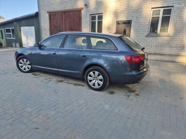 Серый Ауди А6 2007 в Вильнюс, объемом двигателя 2.70 л и пробегом 310 тыс. км за 1100 €, фото 6 на AUTOMOTO.COM.LV