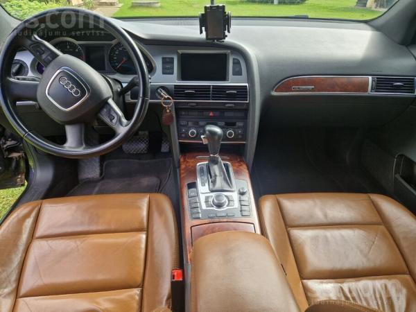 Pelēks Audi A6 2007 Jelgava, ar dzinēja tilpumu 2.70 L un nobraukumu 373 tūkst. km par 2600 €, foto 8 vietnē AUTOMOTO.COM.LV