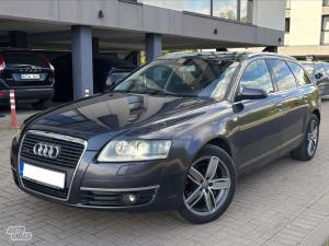 Pelēks Audi A6 2007 Kauņa, ar dzinēja tilpumu 2.70 L un nobraukumu 400 tūkst. km par 2000 €, foto  vietnē AUTOMOTO.COM.LV