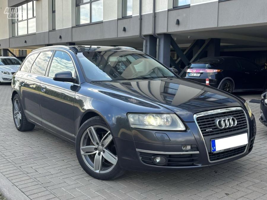 Pelēks Audi A6 2007 Kauņa, ar dzinēja tilpumu 2.70 L un nobraukumu 400 tūkst. km par 2000 €, foto 3 vietnē AUTOMOTO.COM.LV