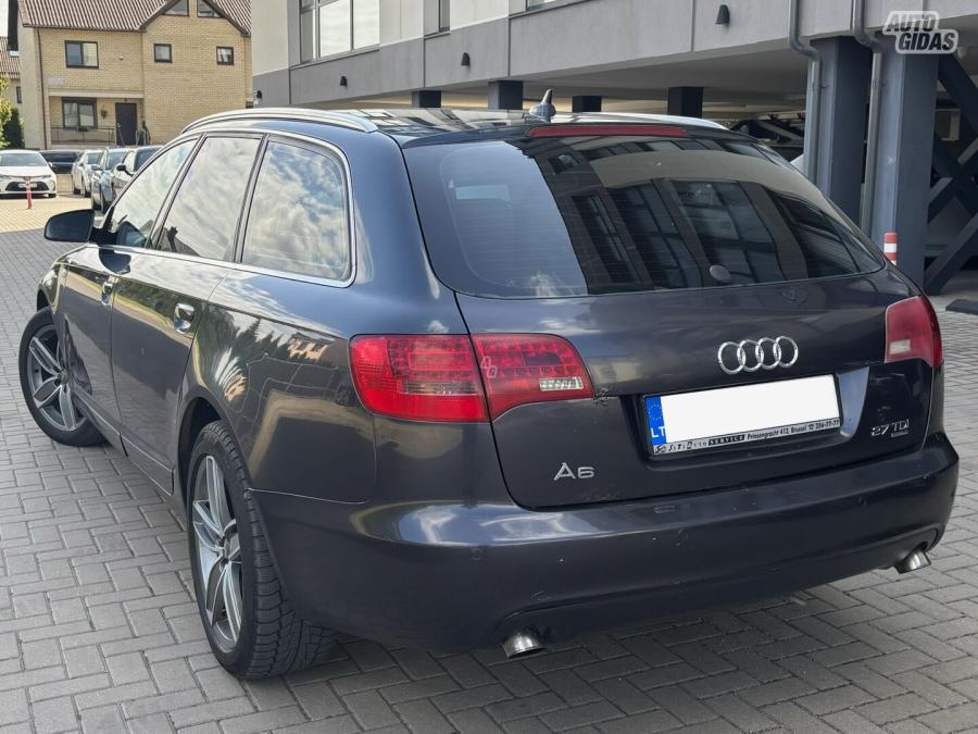 Pelēks Audi A6 2007 Kauņa, ar dzinēja tilpumu 2.70 L un nobraukumu 400 tūkst. km par 2000 €, foto 10 vietnē AUTOMOTO.COM.LV