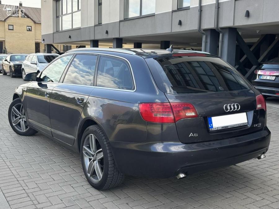Grey Audi A6 2007 in Kaunas, with an engine capacity of 2.70 L and mileage of 400 thousand km for 2000 €, photo 5 on AUTOMOTO.COM.LV