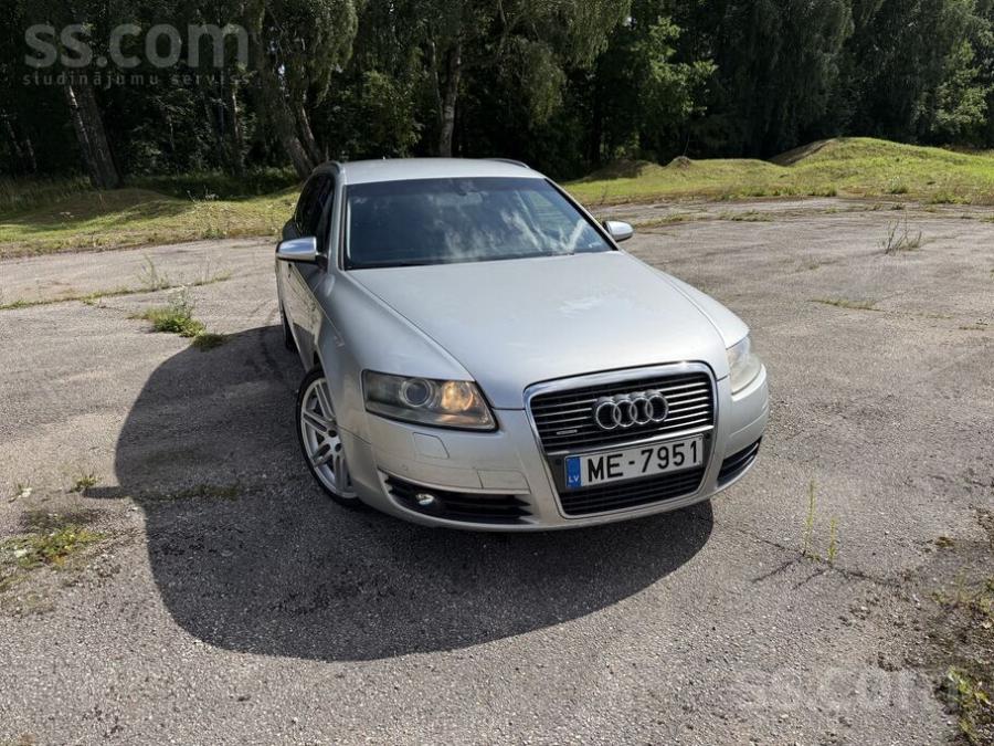 Grey Audi A6 2007 in Jelgava, with an engine capacity of 3.00 L and mileage of 528 thousand km for 4100 €, photo 3 on AUTOMOTO.COM.LV