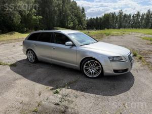 Grey Audi A6 2007 in Jelgava, with an engine capacity of 3.00 L and mileage of 528 thousand km for 4100 €, photo 4 on AUTOMOTO.COM.LV