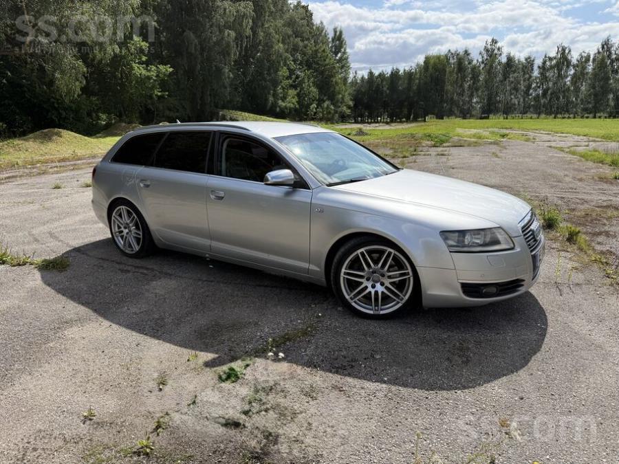 Grey Audi A6 2007 in Jelgava, with an engine capacity of 3.00 L and mileage of 528 thousand km for 4100 €, photo 4 on AUTOMOTO.COM.LV