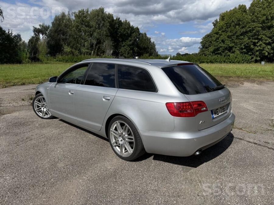 Grey Audi A6 2007 in Jelgava, with an engine capacity of 3.00 L and mileage of 528 thousand km for 4100 €, photo 7 on AUTOMOTO.COM.LV
