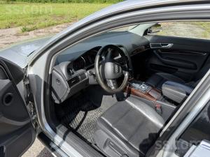 Grey Audi A6 2007 in Jelgava, with an engine capacity of 3.00 L and mileage of 528 thousand km for 4100 €, photo 8 on AUTOMOTO.COM.LV