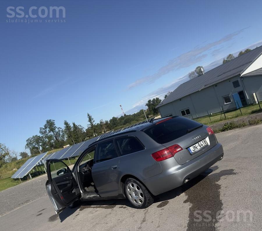 Grey Audi A6 2007 in Bauska, with an engine capacity of 2.00 L and mileage of 0 thousand km for 2500 €, photo 3 on AUTOMOTO.COM.LV