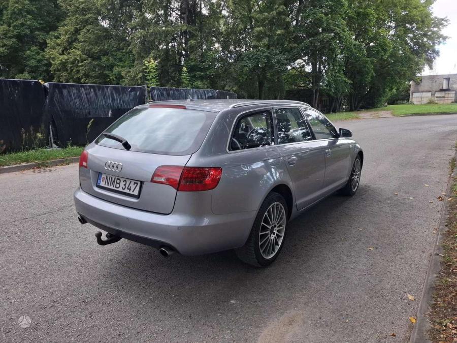Grey Audi A6 2007 in Alytus, with an engine capacity of 3.12 L and mileage of 391 thousand km for 2850 €, photo 5 on AUTOMOTO.COM.LV