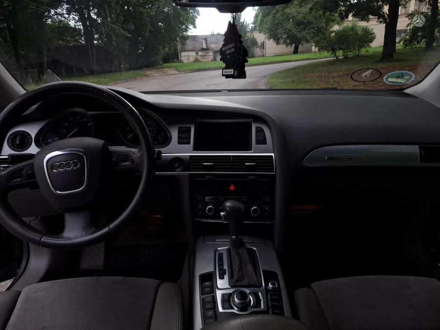 Grey Audi A6 2007 in Alytus, with an engine capacity of 3.12 L and mileage of 391 thousand km for 2850 €, photo 8 on AUTOMOTO.COM.LV