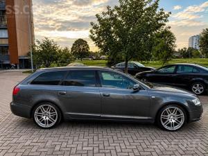 Grey Audi A6 2007 in Riga, with an engine capacity of 3.00 L and mileage of 341 thousand km for 3690 €, photo 4 on AUTOMOTO.COM.LV
