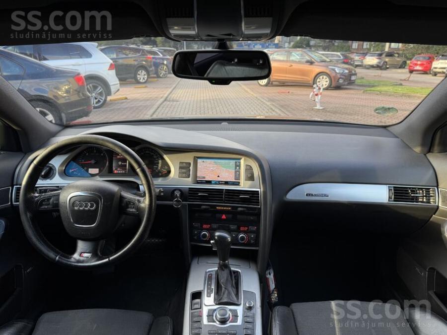 Grey Audi A6 2007 in Riga, with an engine capacity of 3.00 L and mileage of 341 thousand km for 3690 €, photo 10 on AUTOMOTO.COM.LV