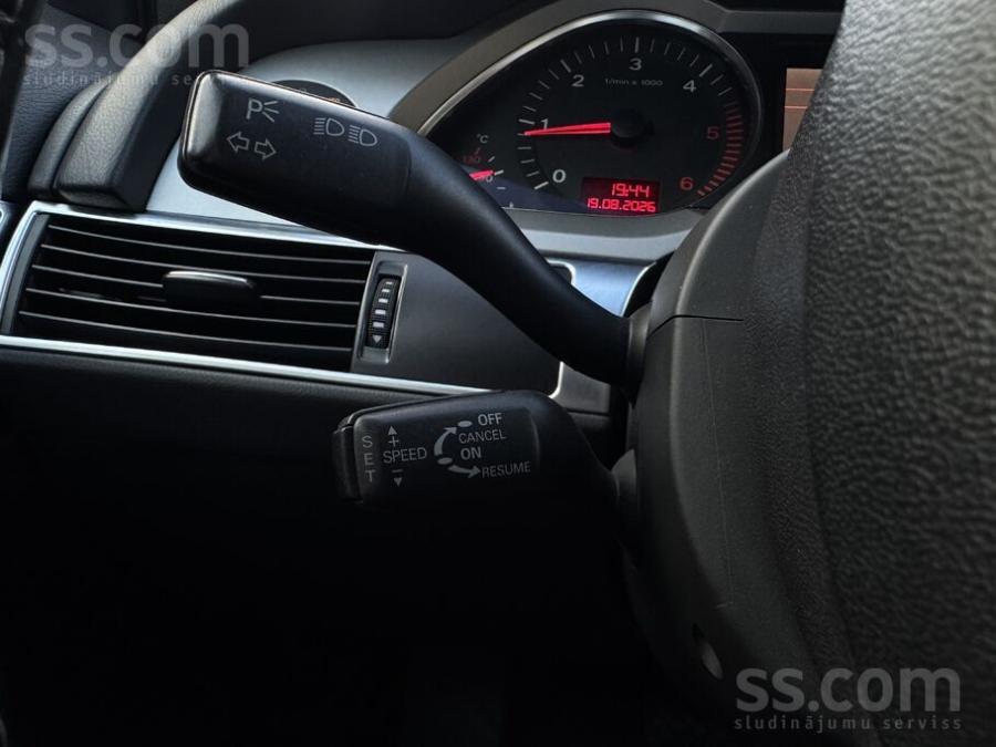 Grey Audi A6 2007 in Riga, with an engine capacity of 3.00 L and mileage of 341 thousand km for 3690 €, photo 28 on AUTOMOTO.COM.LV