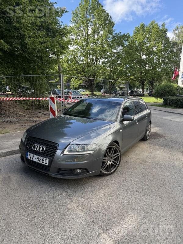 Grey Audi A6 2007 in Riga, with an engine capacity of 3.00 L and mileage of 350 thousand km for 2400 €, photo 1 on AUTOMOTO.COM.LV