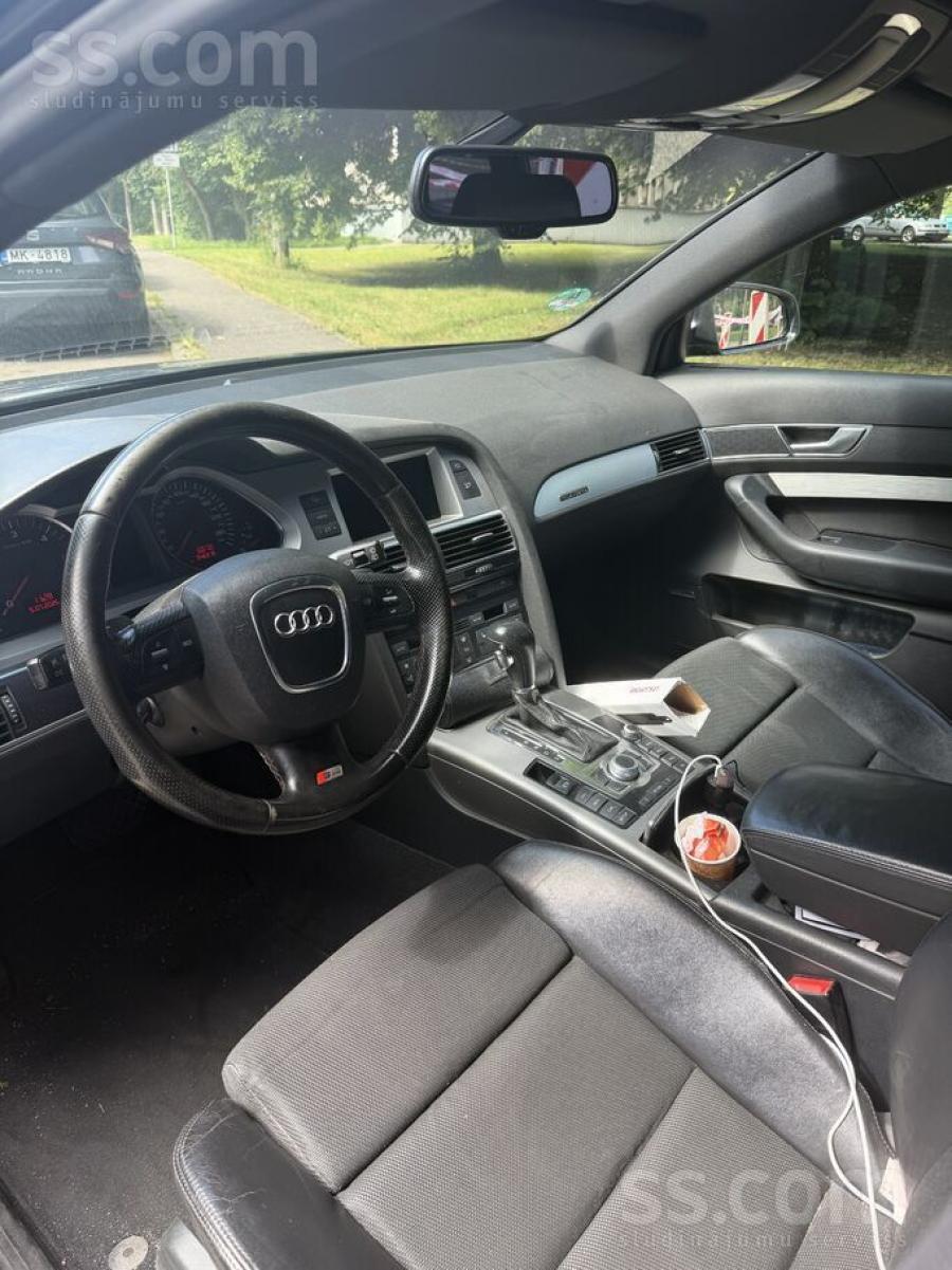 Grey Audi A6 2007 in Riga, with an engine capacity of 3.00 L and mileage of 350 thousand km for 2400 €, photo 3 on AUTOMOTO.COM.LV