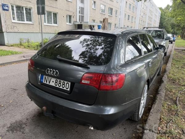 Grey Audi A6 2007 in Riga, with an engine capacity of 3.00 L and mileage of 350 thousand km for 2400 €, photo 5 on AUTOMOTO.COM.LV