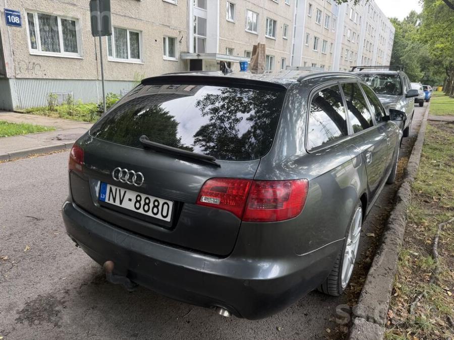 Grey Audi A6 2007 in Riga, with an engine capacity of 3.00 L and mileage of 350 thousand km for 2400 €, photo 6 on AUTOMOTO.COM.LV