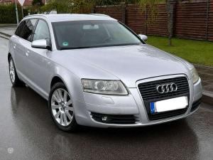 Grey Audi A6 2007 in Klaipeda, with an engine capacity of 2.70 L and mileage of 297 thousand km for 3170 €, photo  on AUTOMOTO.COM.LV